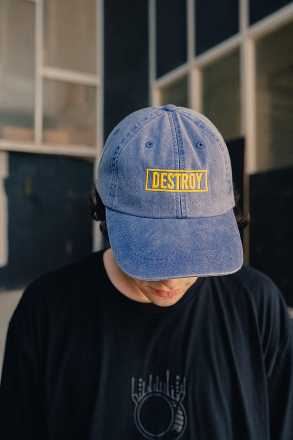 EMBROIDERED DESTROY CAP - Destroy A Drum