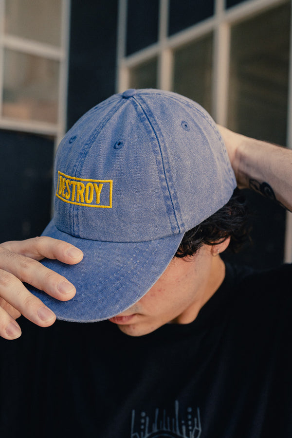 EMBROIDERED DESTROY CAP - Destroy A Drum