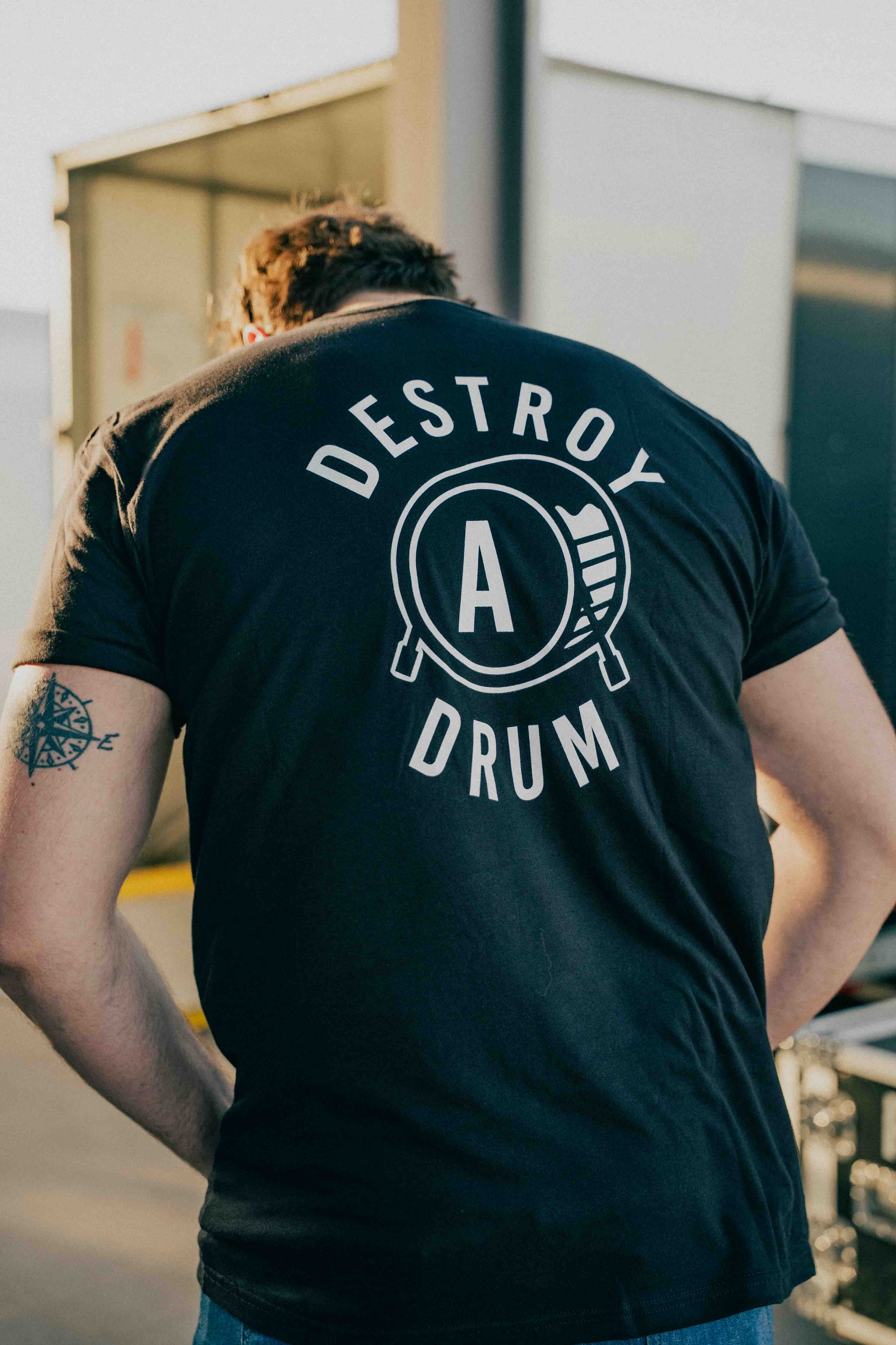 Drum apparel for on and off the stage. Drummer's gear & drum set tools